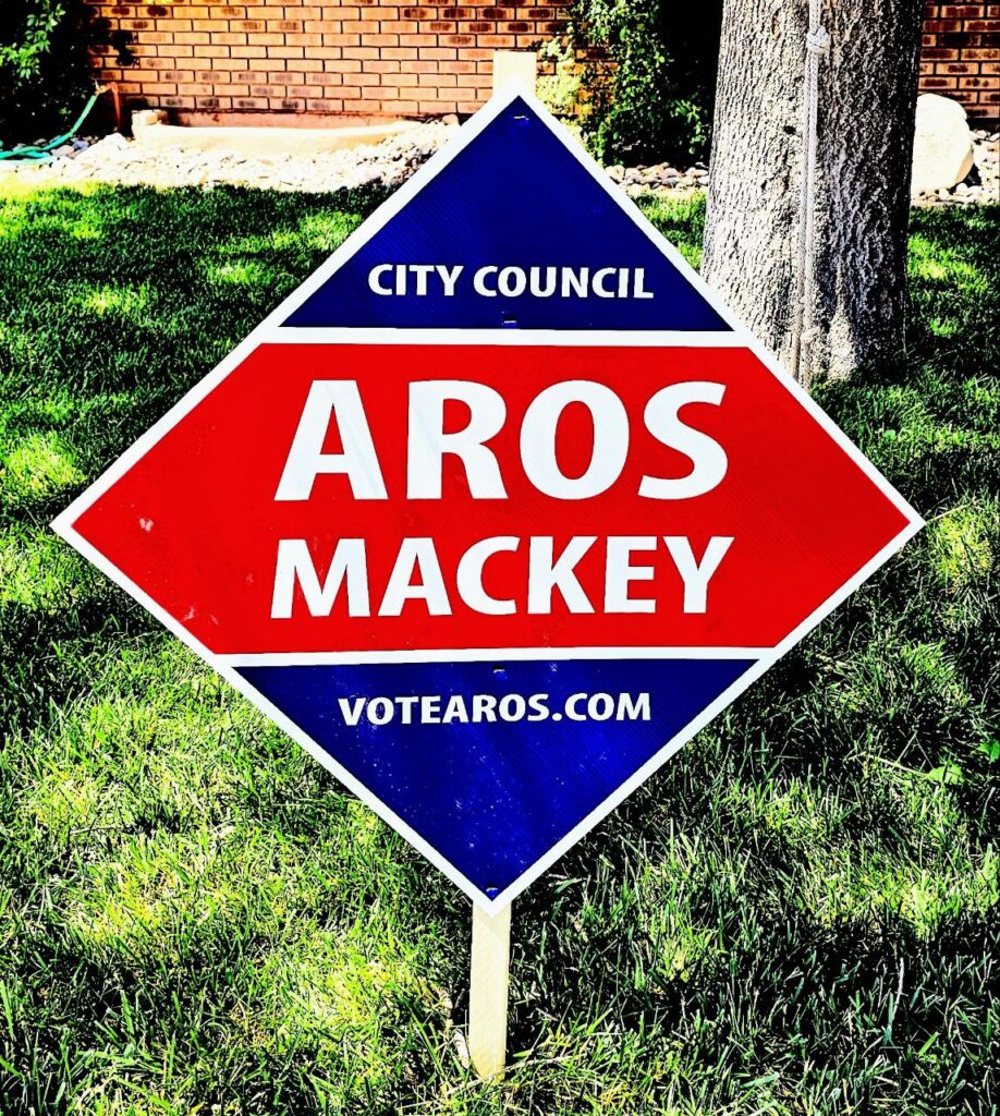 VOTE AROS MACKEY - God, Family, Country!
